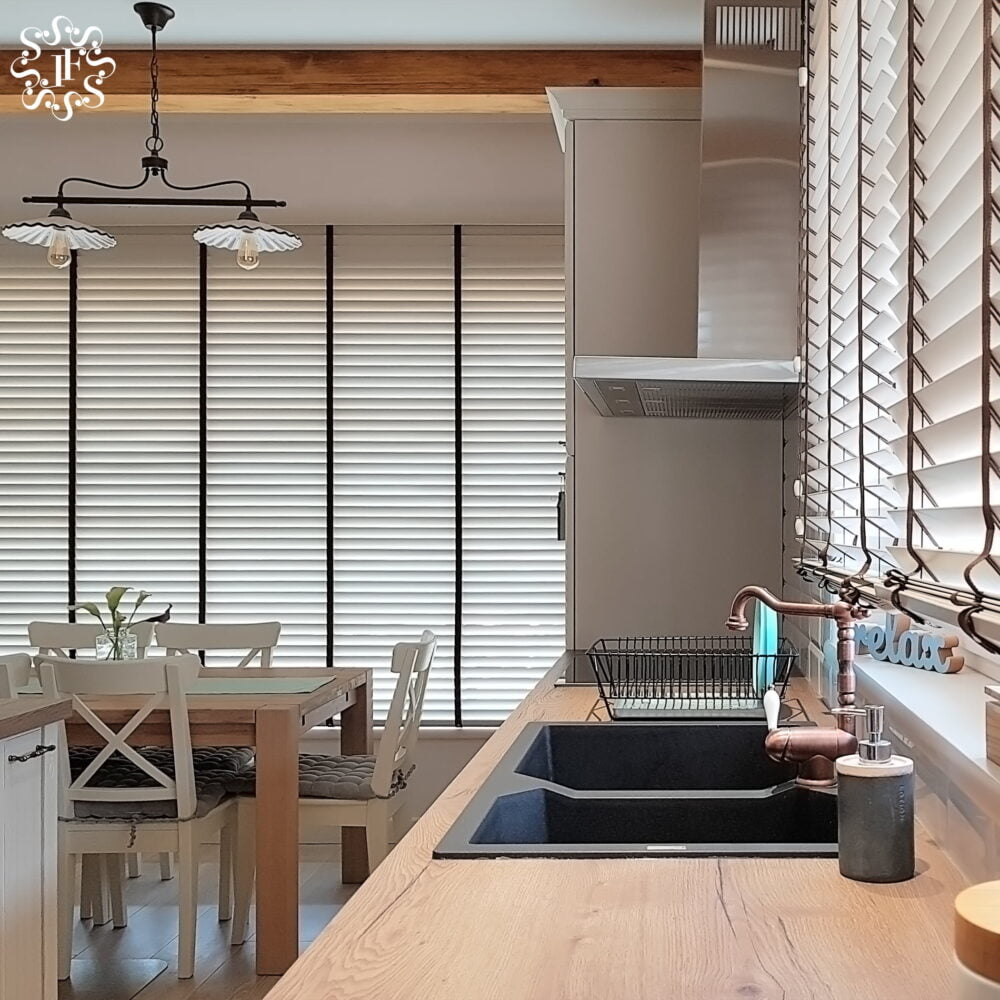 Jaluzea din lemn de tei 50 mm, culori Grupa A - KOTT - TEI50A ...